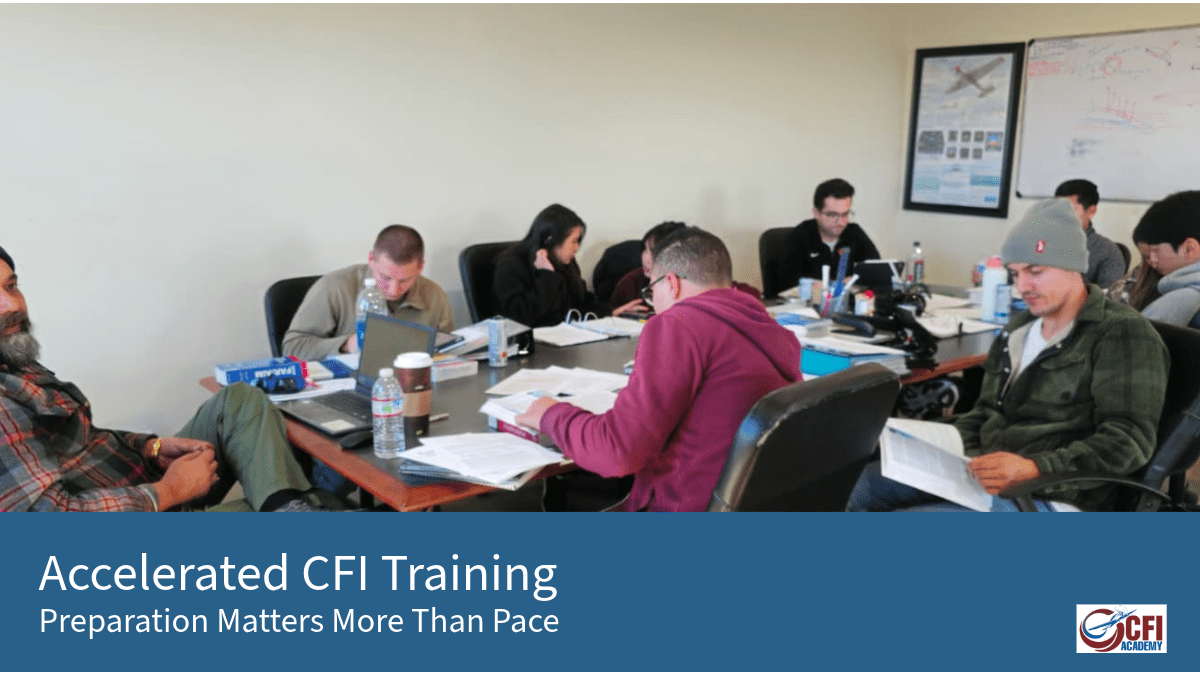 Accelerated CFI Training: Who It Works For—and Who It Doesn’t | CFI Academy